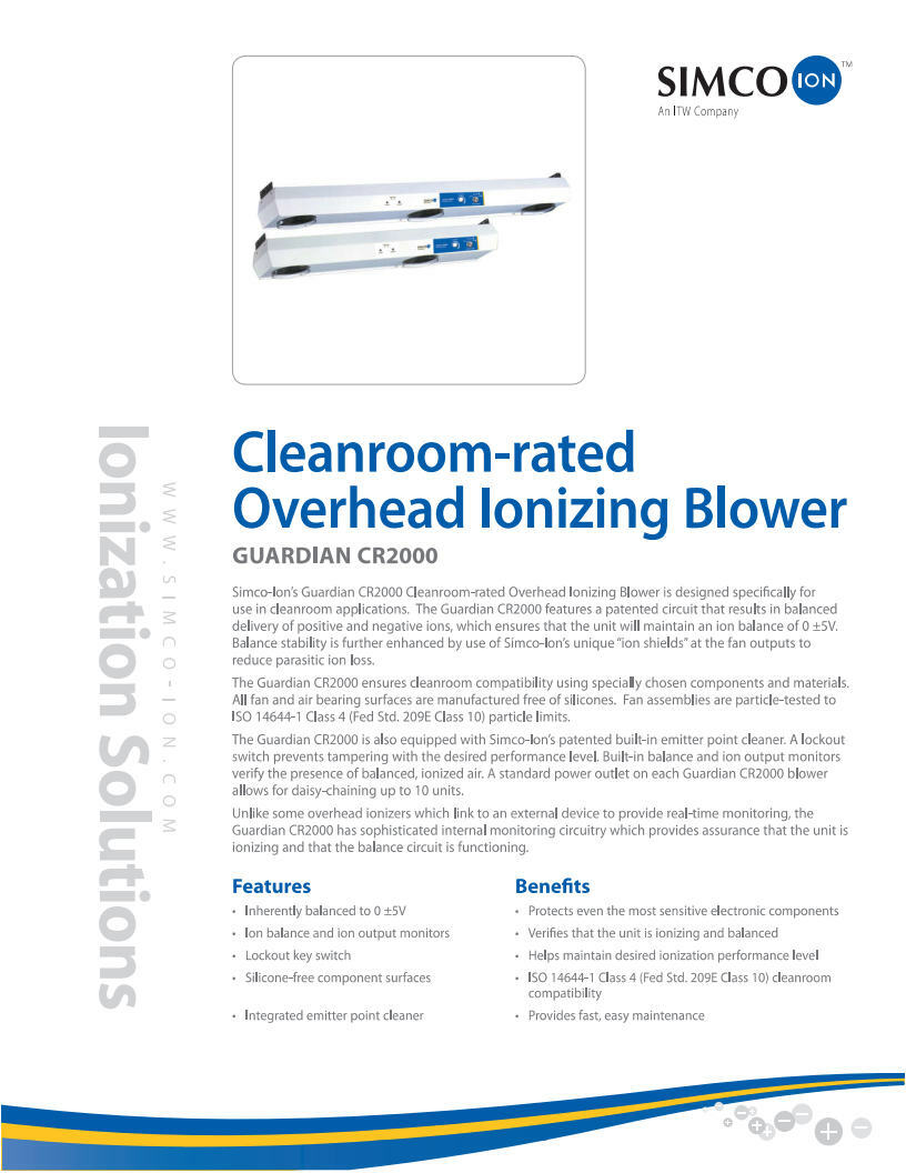 Simco-Ion 4008630 Air Blower for Guardian CR2000 for sale online | eBay