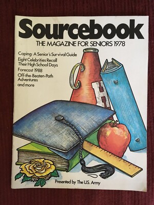 Sourcebook The Magazine For Seniors By The U.S. Army - 1978 | eBay