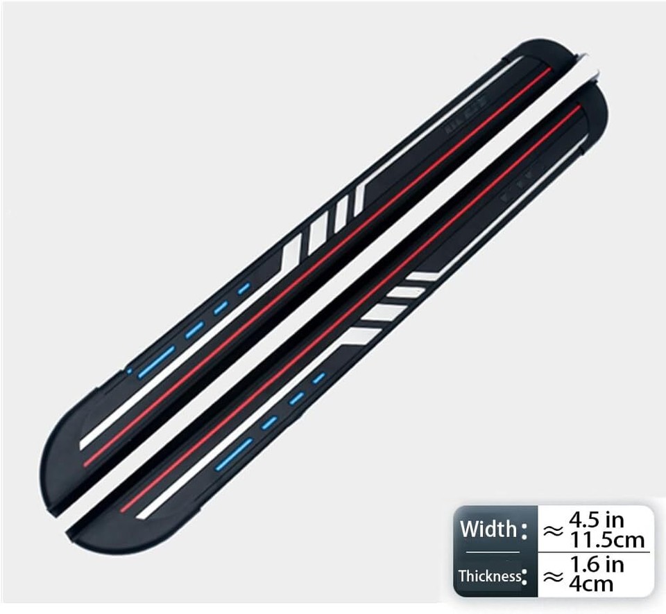 2Pcs Fits for Geely Coolray 2024 2025 Running Boards Side Step Nerf ...