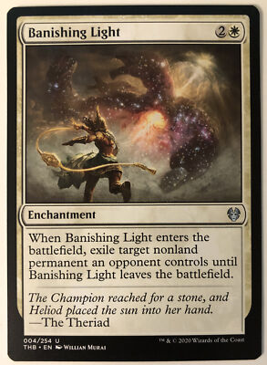 MTG Banishing Light Theros Beyond Death 004/254 Regular Uncommon | eBay