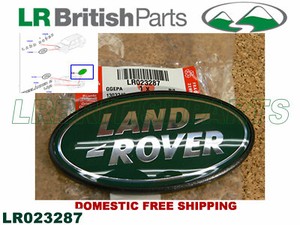 GENUINE LAND ROVER DECAL NAME PLATE TAILGATE LR2 11-14 NEW LR023287 | eBay