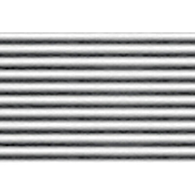 JTT Patterned Plastic Corrugated Metal Siding - HO Scale Model Railroad ...