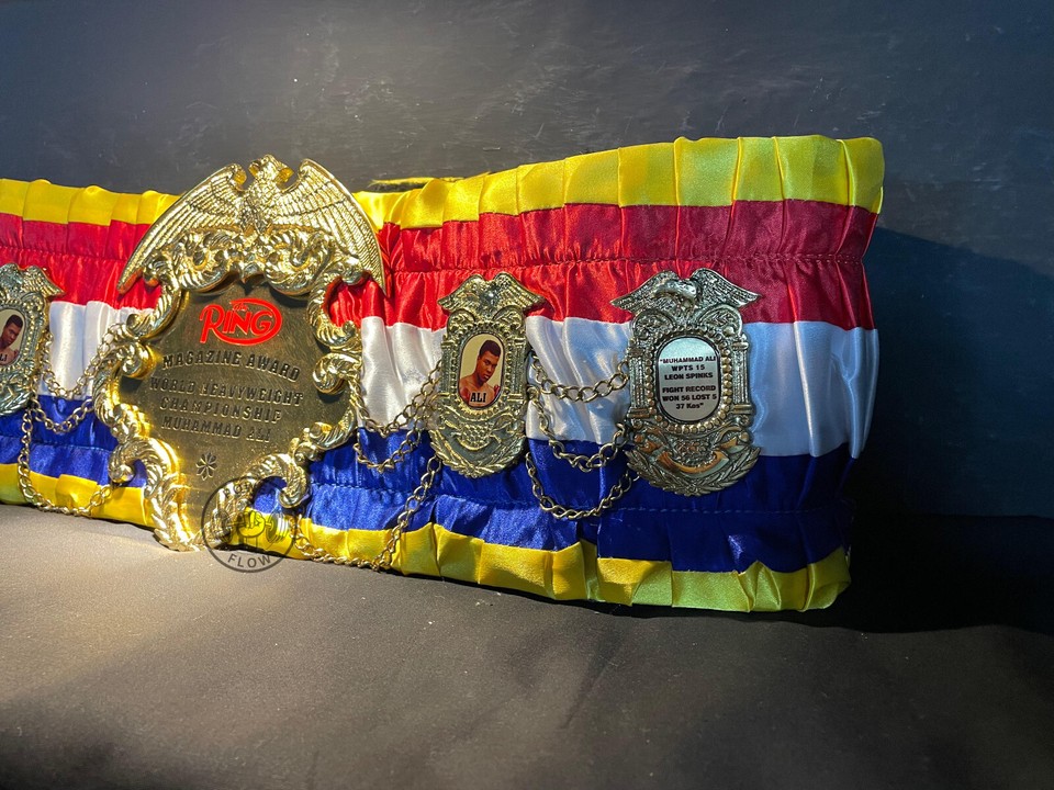 Ring Magazine Award Champiomship Boxing Belt Custom Made Premium ...