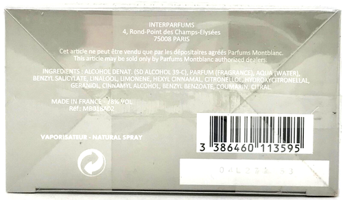 MONT BLANC SIGNATURE EAU DE PARFUM SPRAY FOR WOMEN 1.7 Oz / 50 ml BRAND ...