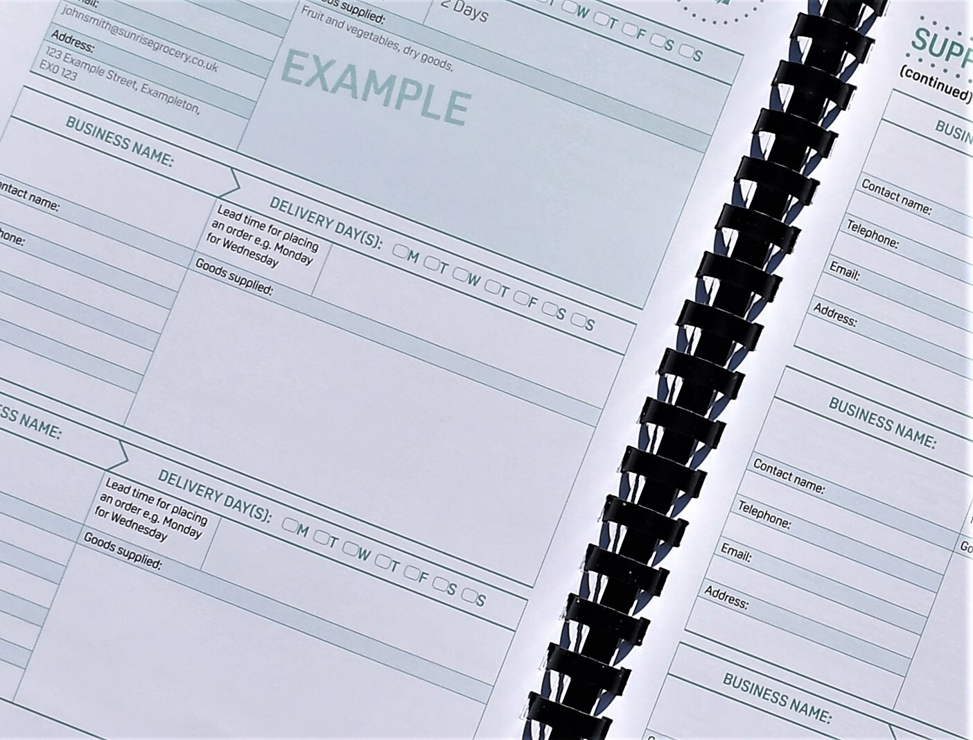 Safer Food Better Business for Caterers SFBB 2025 6 Month Diary Refill ...