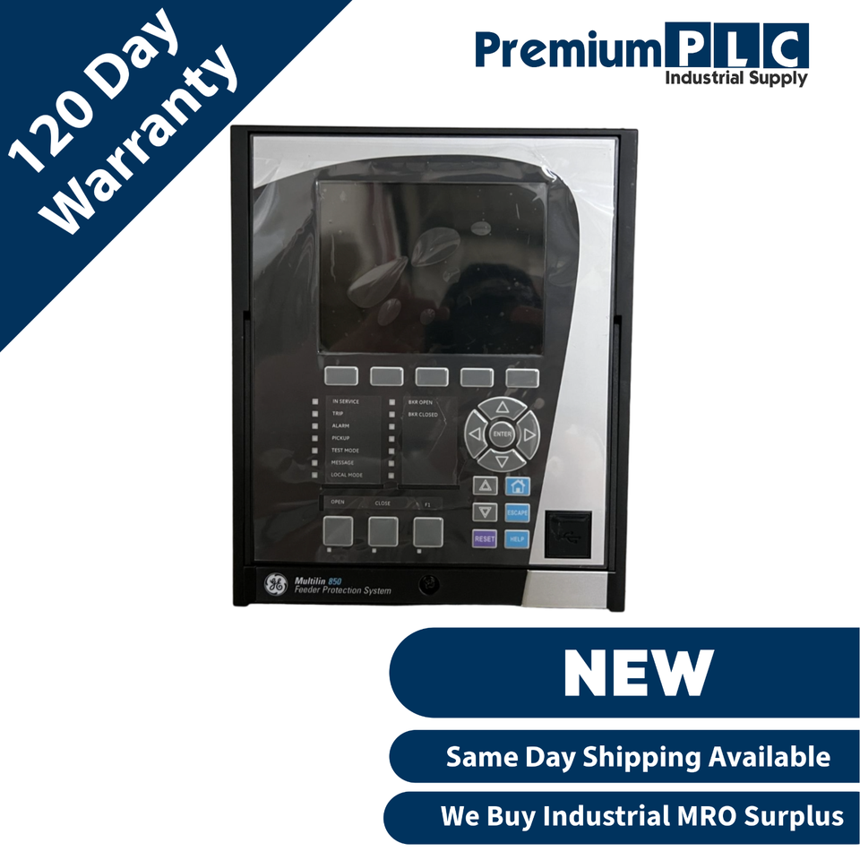 NEW GE MULTILIN 850 FEEDER RELAY 850-E-P5-NN-G5-H-N-N-A-A-N-M-A-S-F-B ...