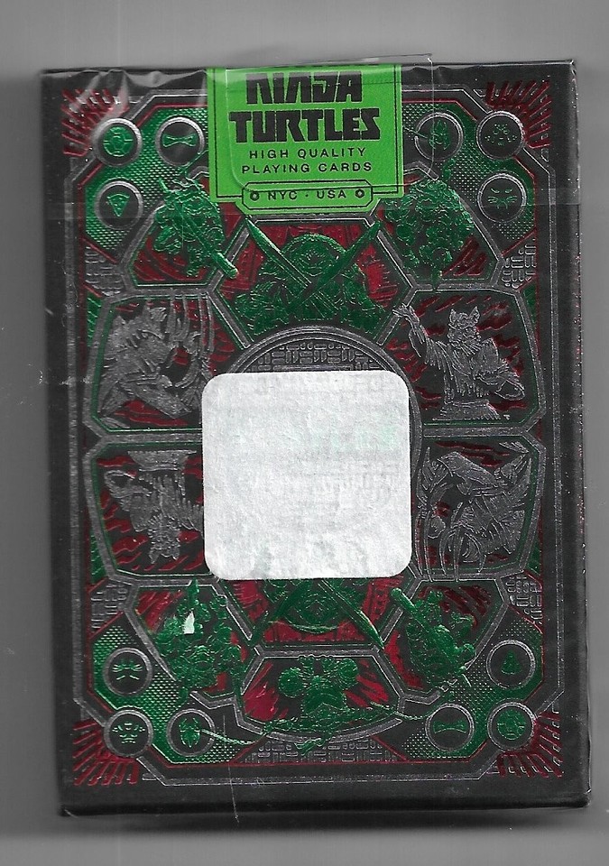 Teenage Mutant Ninja Turtles THEORY 11 Premium Playing Cards, Factory ...