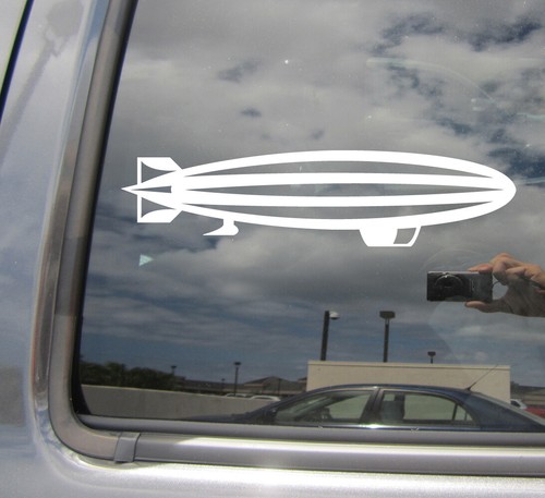 Blimp Airship - Zeppelin Auto Window High Quality Vinyl Decal Sticker ...