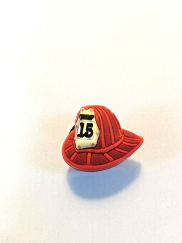 Jibbitz Fireman Helmet Crocs Accessories Fire Department | eBay