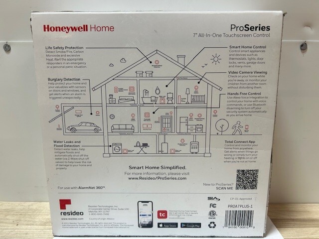 NEW Honeywell Home PROA7PLUS-1 ProSeries Security Alarm Kit | eBay