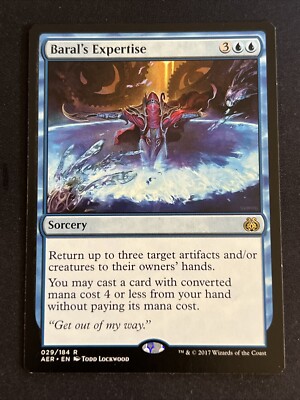 1x Baral's Expertise (029) Aether Revolt LP MTG Magic the Gathering x1 ...