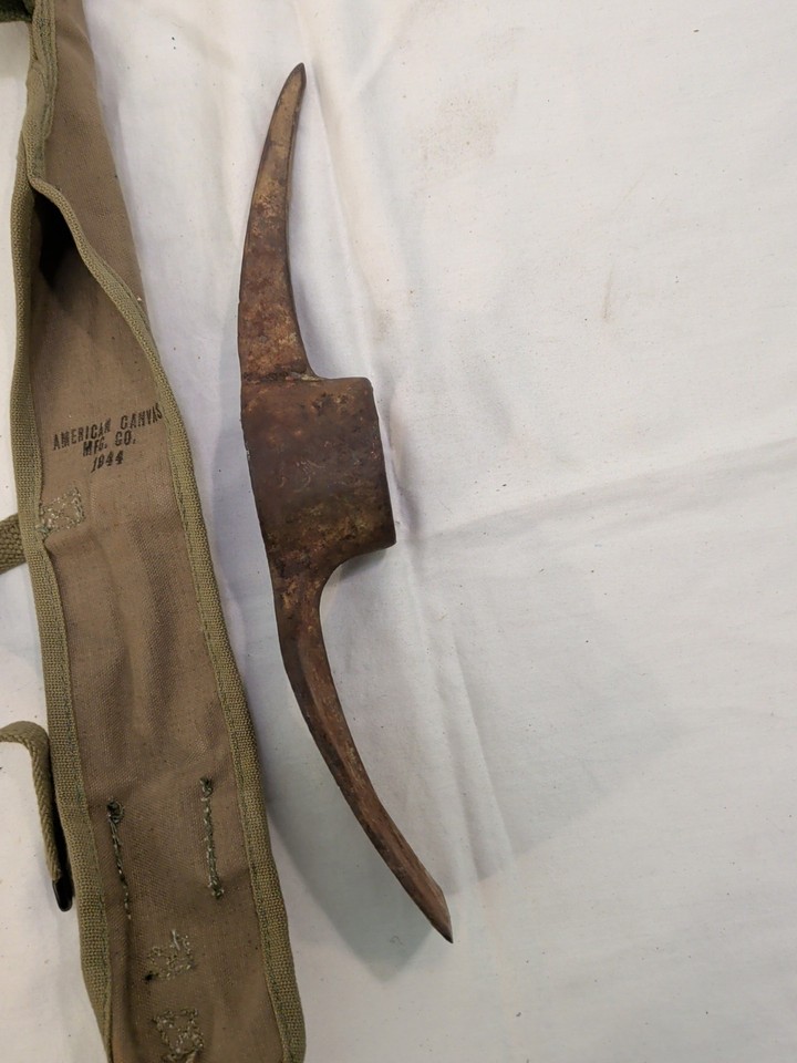 WWII Era US Army M1910 Pick & Mattox w/Canvas Cover US 1944 American ...