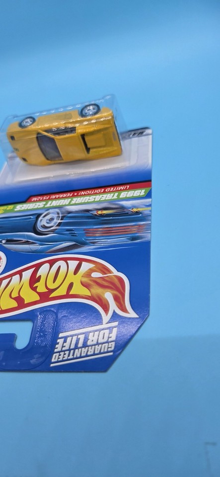 🔥ULTRA RARE! FERRARI F512M BLACK BASE!! HOT WHEELS 1999 TREASURE HUNT ...