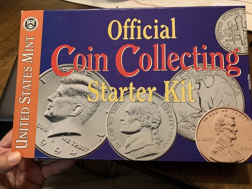 U.S. Mint Official Coin Collecting Large Starter Kit. Great Gift! never ...