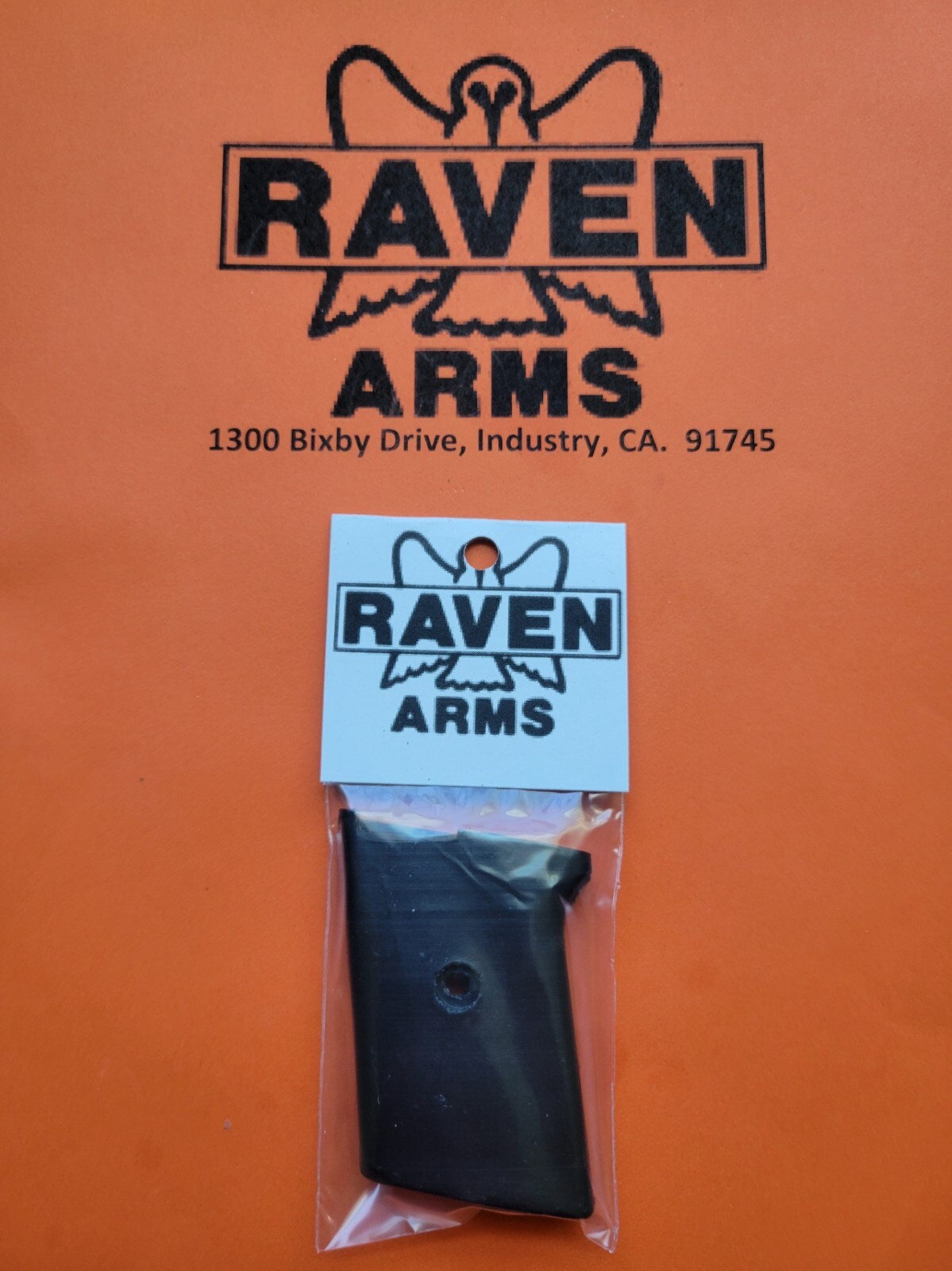 Raven / Phoenix Arms MP25, MP-25, P25, P-25 Black Smooth Grips (Sliding ...