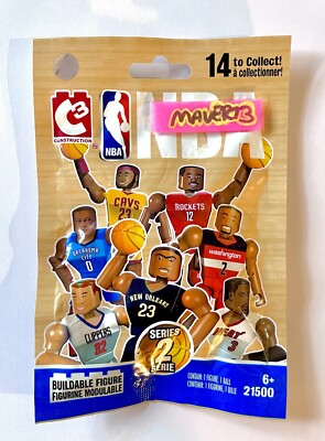 C3 NBA Construction Series 2 Mystery Blind Bag Pack Basketball ...