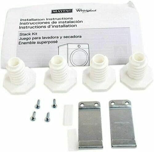 Fits Whirlpool W10869845 Washer Stack Kit For Standard & Long Vent ...