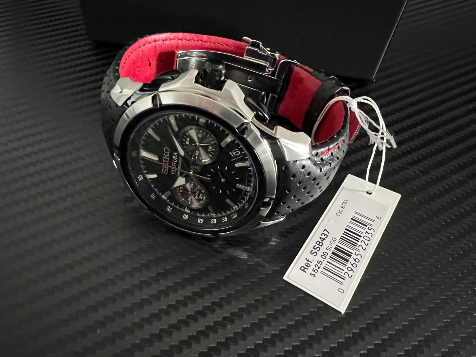 Seiko Coutura Motor Sports Race Car Architecture Quartz Chronograph ...