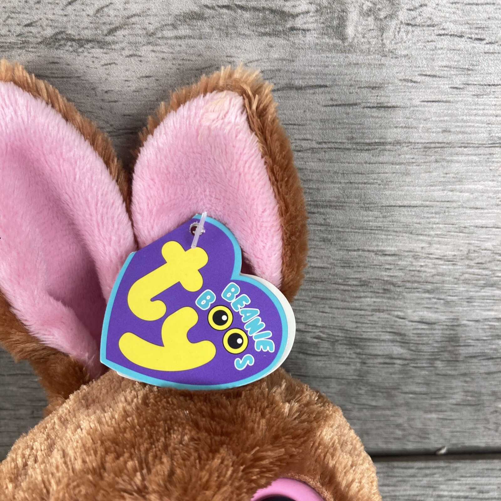 Ty Beanie Boos Hopson Brown Bunny Plush Stuffed Animal 8 Inch With Tags ...