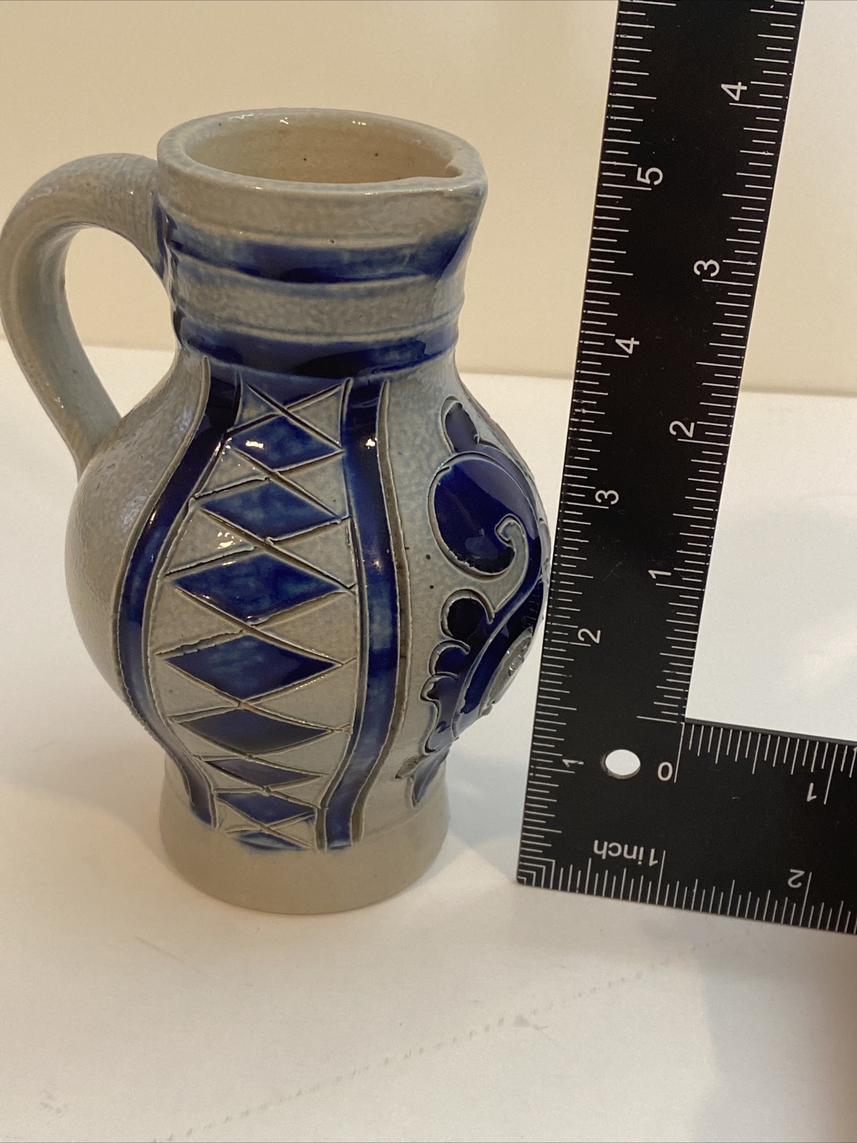 Reinh Merkelbach Hohr Grenzhausen German Salt Glaze Pottery Cream ...