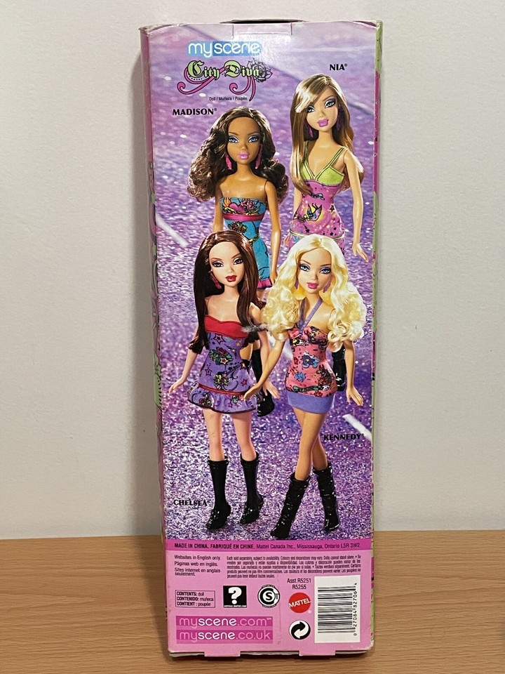 2009 Barbie My Scene City Diva Nia Doll Rare | eBay