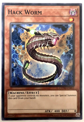 YuGiOh! - Hack Worm - Common | eBay Australia