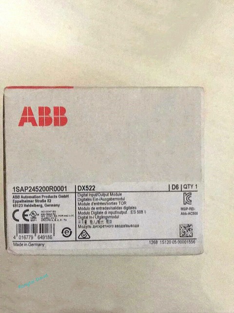 ABB Dc551-cs31 B8 Bus Module 1sap220500r0001 With Screw Terminal Tu551-cs31 B4 for sale online ...