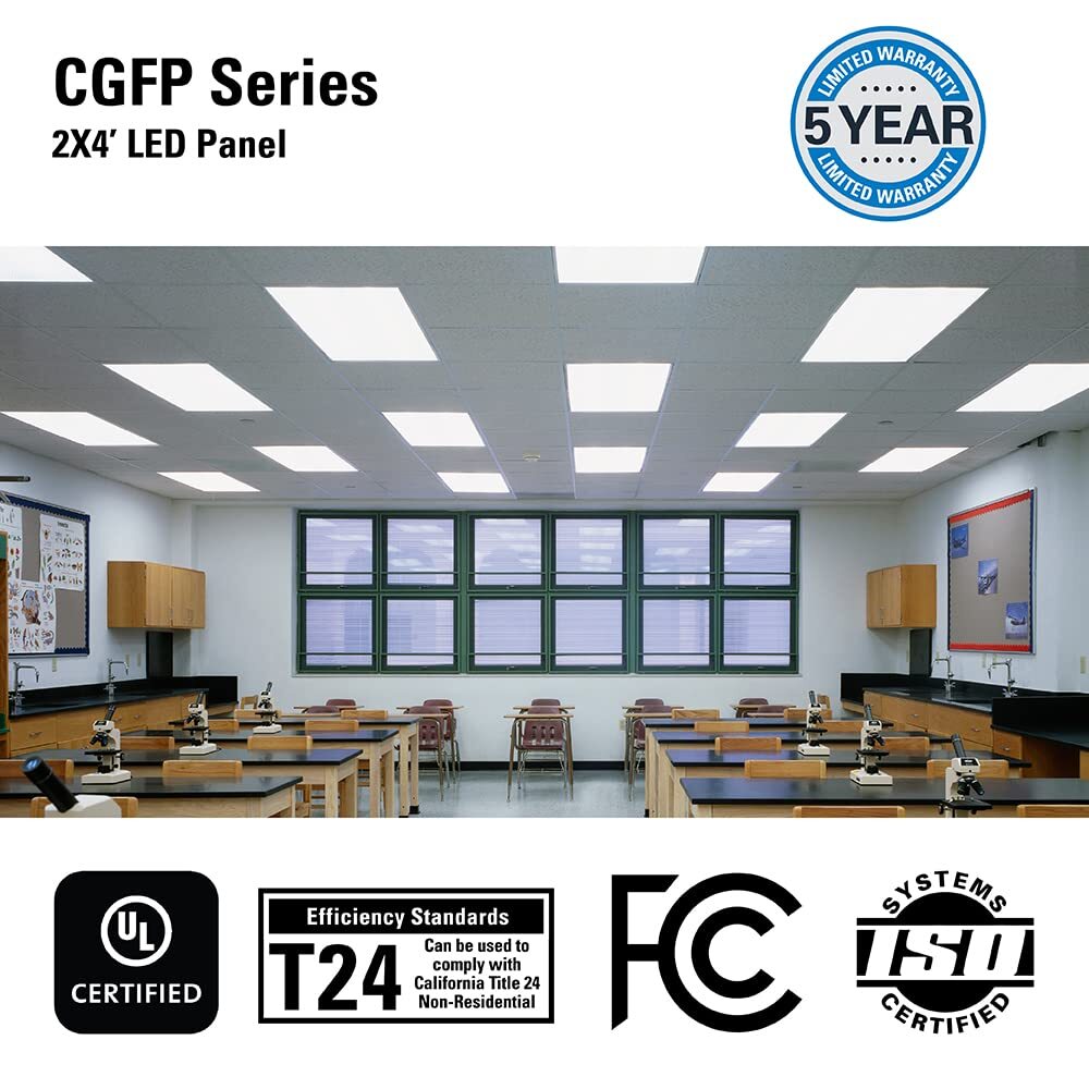 Cooper Lighting: Metalux 24CGFP4540C 4800K LED Flat Panel for sale ...