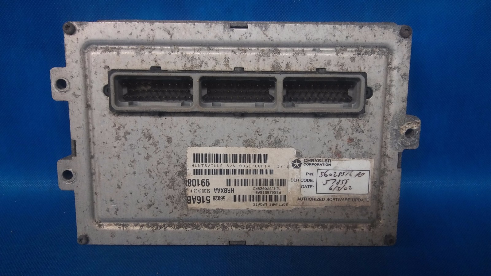 REFLASHED VIN NO SKIM 01 DODGE RAM 3.9 AT ECM ECU COMPUTER PCM ...