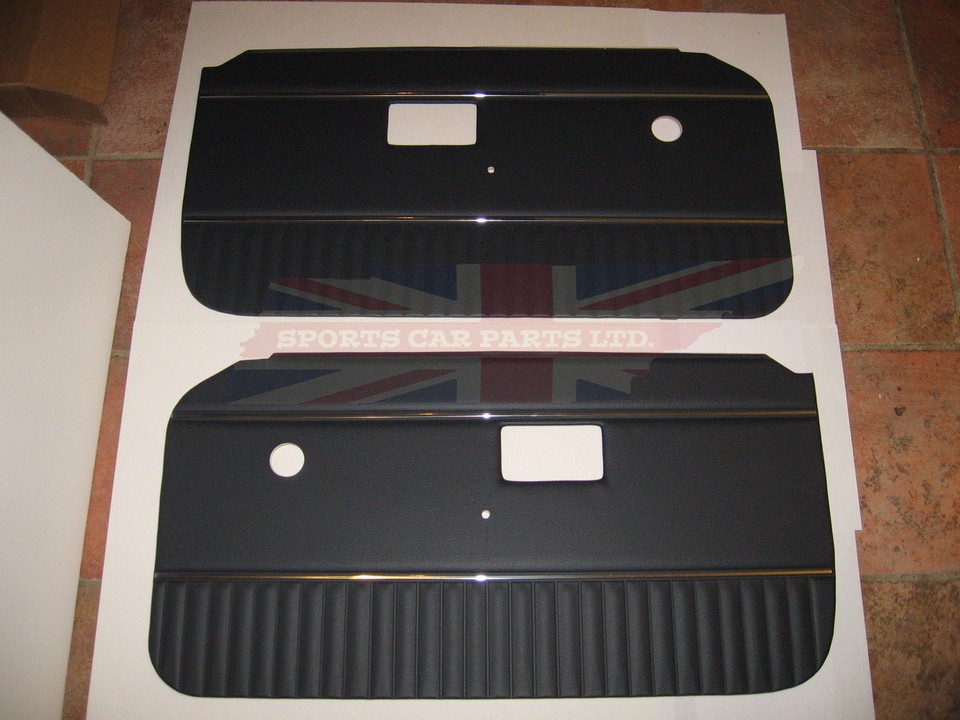 New 6 Piece Interior Panel Set with Door Panels for MGB GT 1970-75 ...
