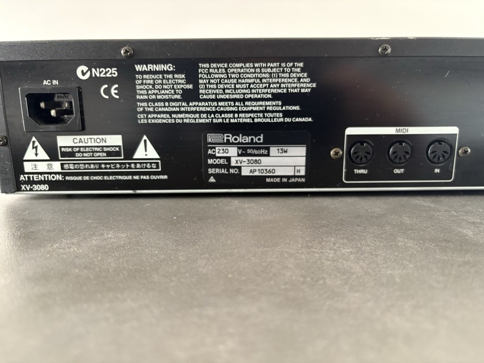 Roland XV3080 Rackmount Synthesizer Module | eBay UK