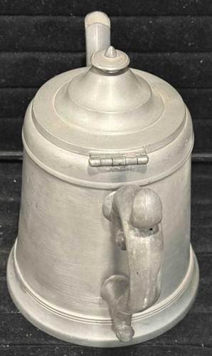 Antique American Pewter Teapot, Freeman Porter, Westbrook, Maine, c ...