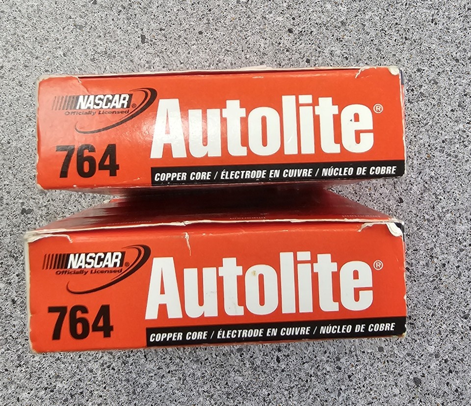 New In Box Lot of 2 Boxes Autolite 764 Copper Core Spark Plugs 8 Total ...