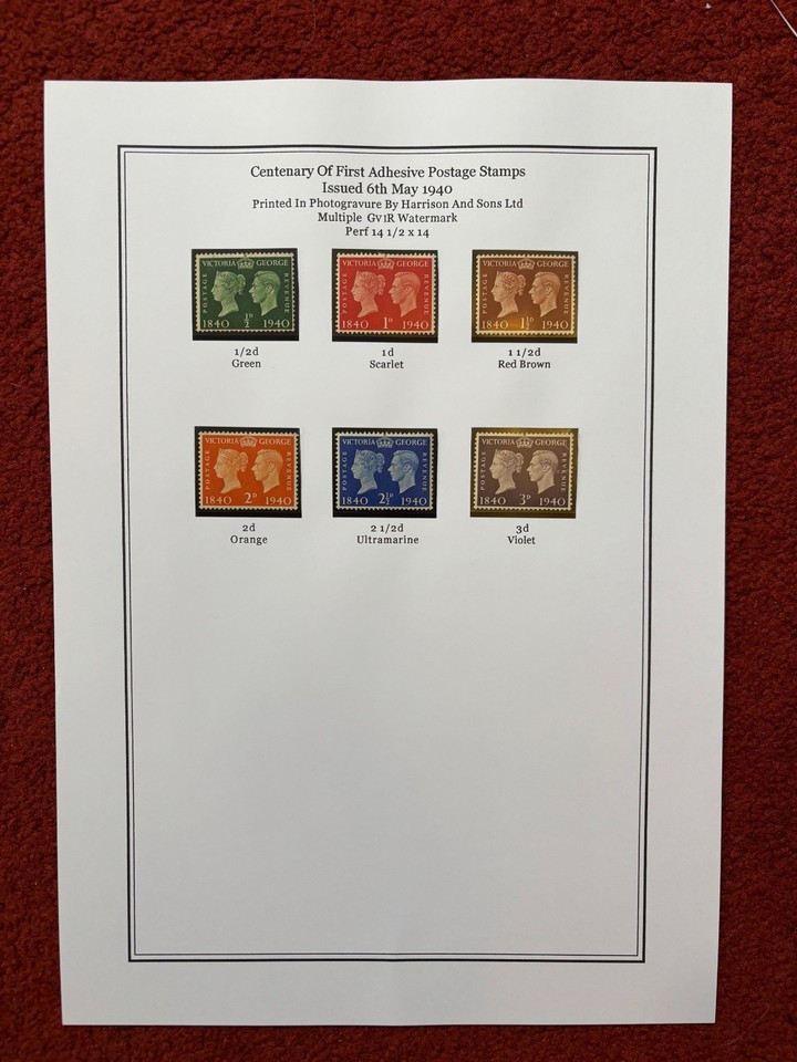 King George VI Used Collection. 43 Different Stamps. Nice starter ...