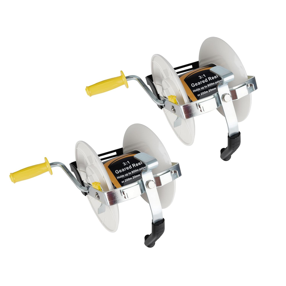 Electric Fence Reel 3:1 Geared Electric Fencing Standard Reels with ...