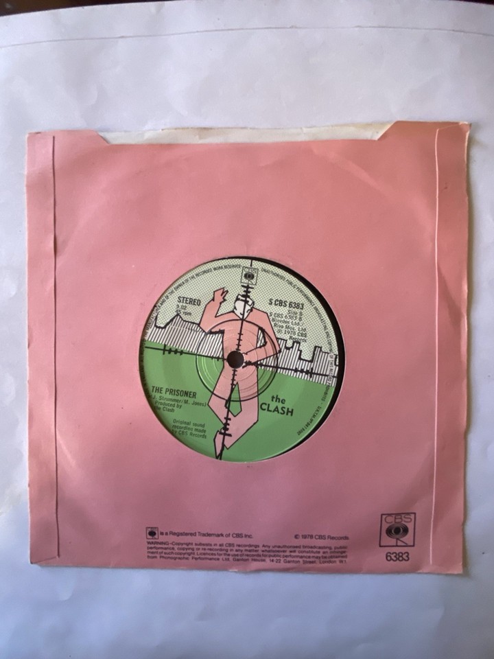 THE CLASH ( White Man ) In Hammersmith Palais 1978 UK 1ST PRESS VINYL 7 ...