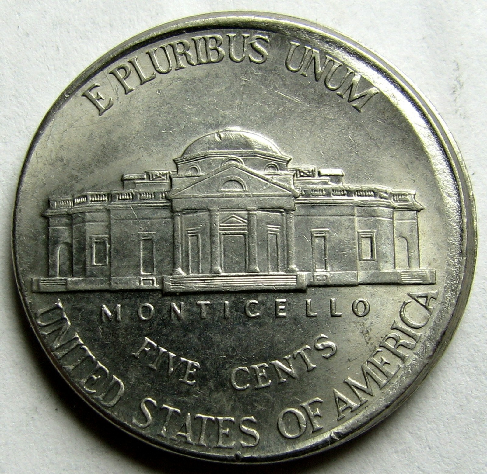 2000 P JEFFERSON NICKEL 5¢ ~ Misaligned Dies ~ UNCIRCULATED ~ Rare 5% ...