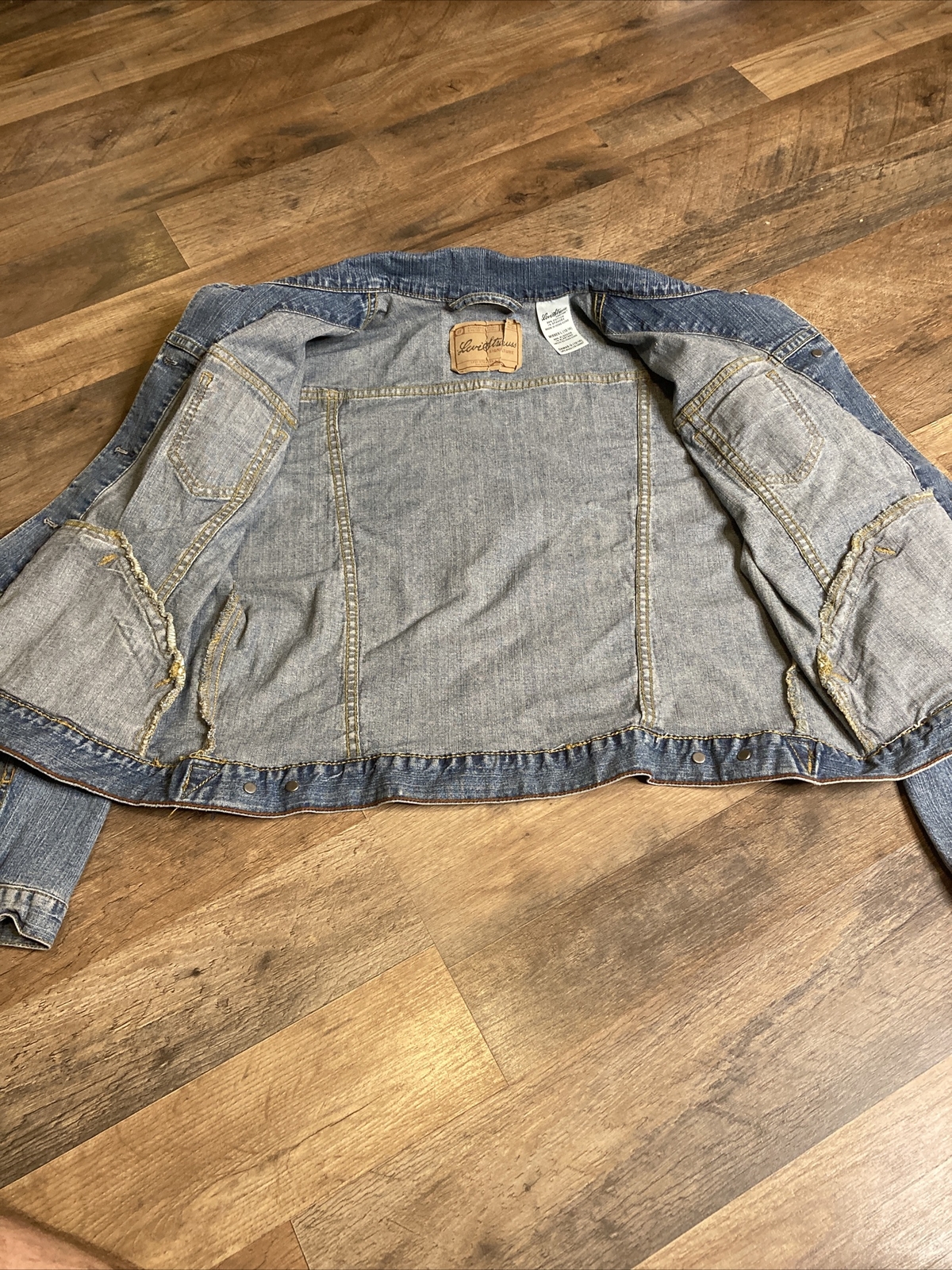 vinahe levis denim jacket made in hong kong womens la… - Gem