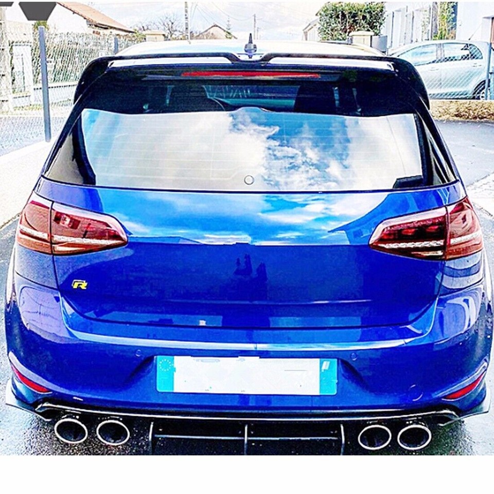 Rear Roof Hatch Spoiler Gloss Black For Golf Mk7 GTI/R/GTD 2014-2021 | eBay