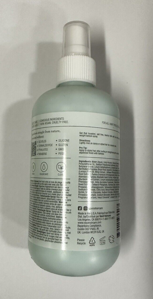 VoCe Los Angles Surf Mist Textured Beach Waves Soft Texture Matte ...