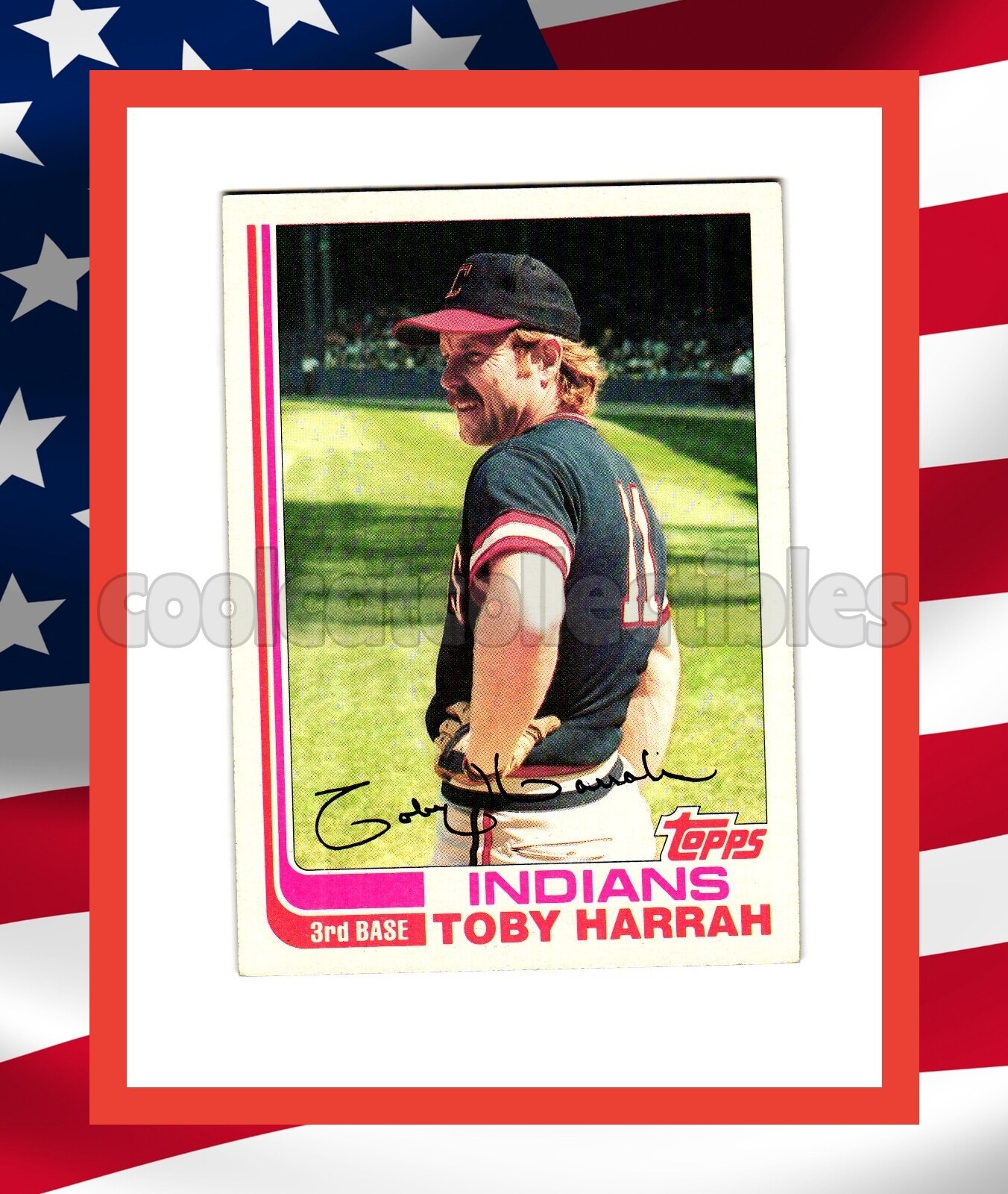 ⚾️ 1982 TOPPS MLB - #532 - Toby Harrah - Cleveland Indians ⚾️ | eBay