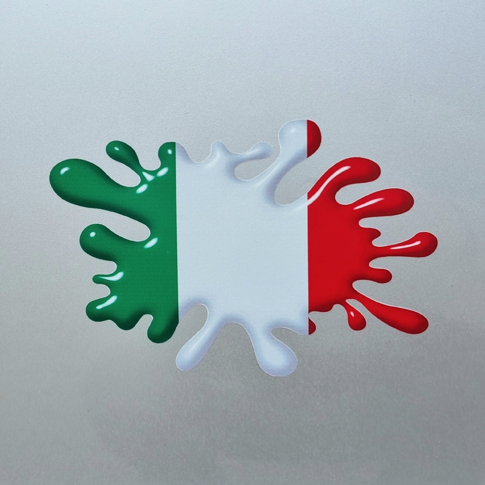 Italy Italian Flag Splat Vinyl Sticker Decal For Car Van Window ...