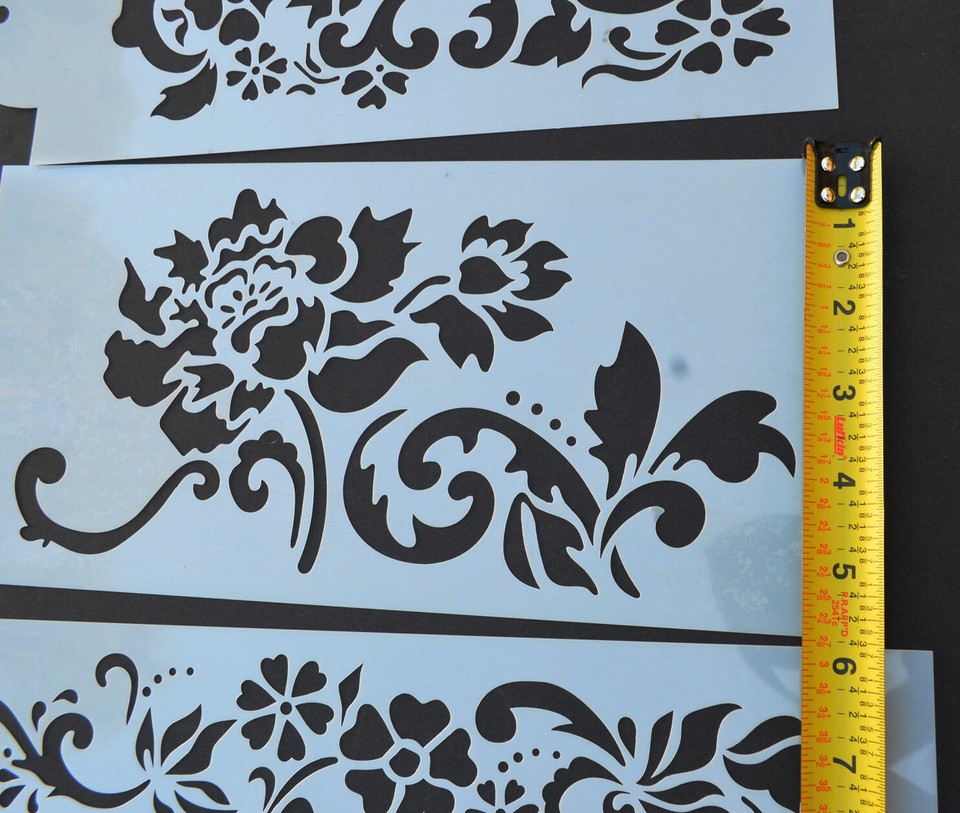 4 Piece Cake decorating Airbrush Icing Frosting Fondant 4 Tier Flowers ...