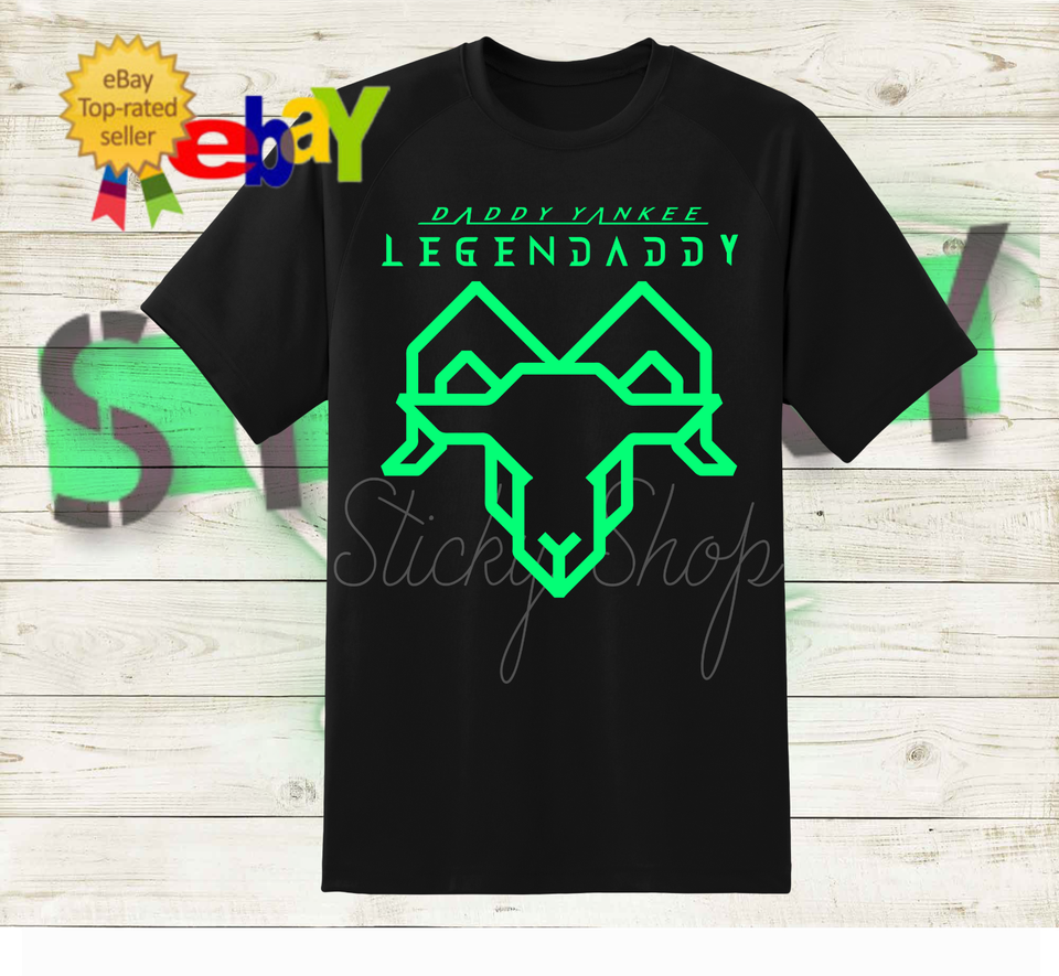Daddy Yankee Legendaddy Logo Album 2022 T-Shirt XS-2XL (HTV) | eBay