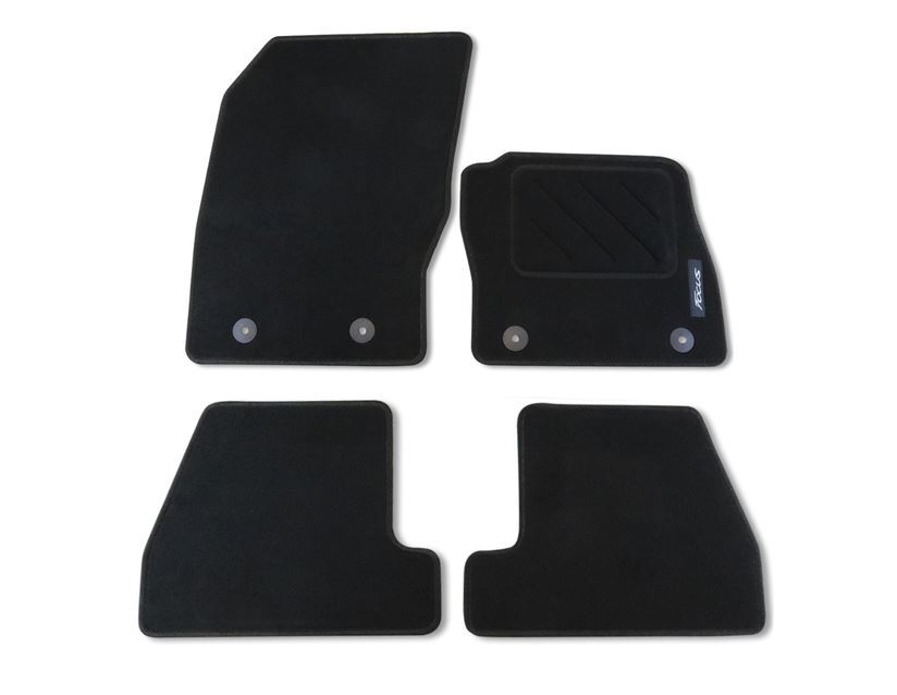 Genuine Ford Focus Mk3 Front & Rear Carpet Floor Mats Standard 2011 ...