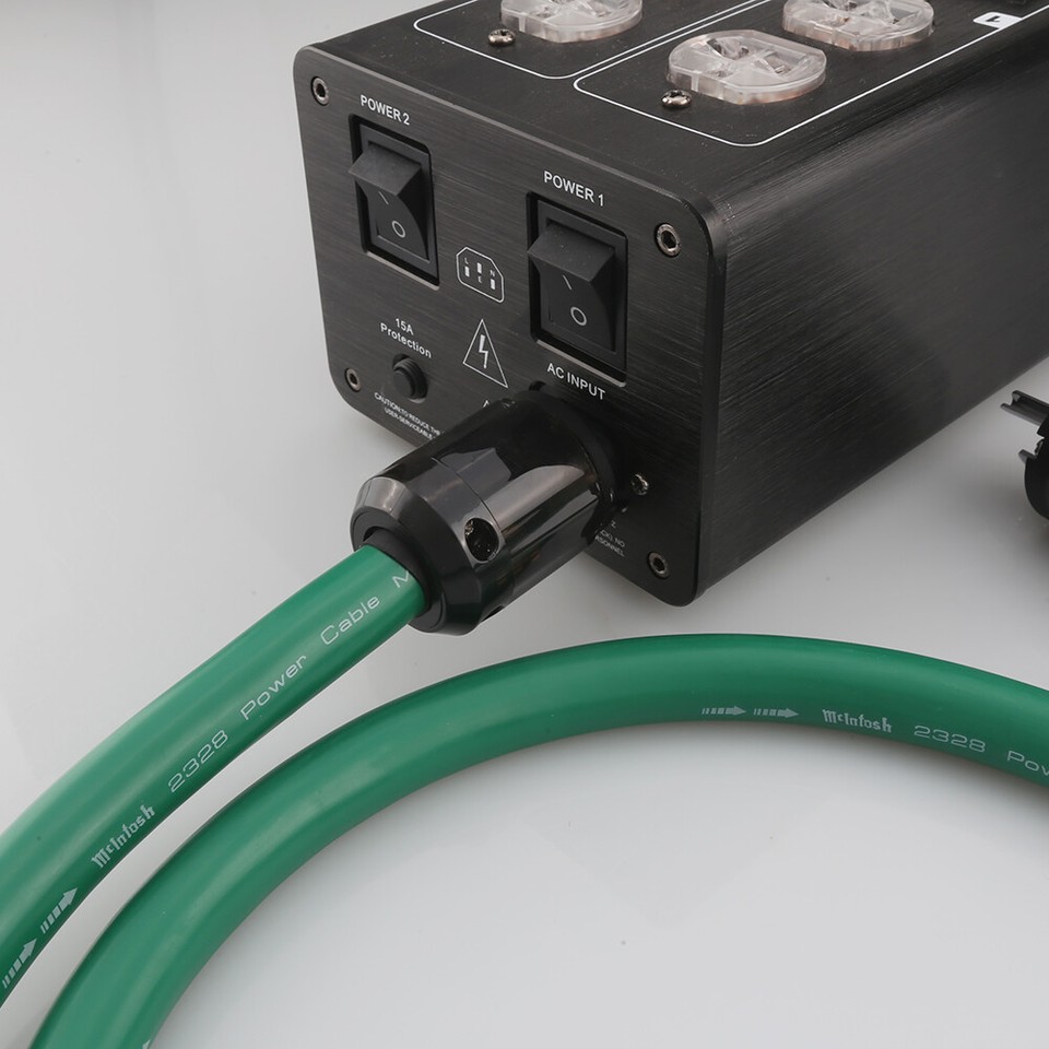 HiEnd Copper and Silver Mixed Wire with EU/US Plug HIFI Audio Power ...