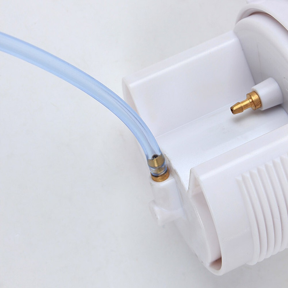 Dual Flush Air Type Pneumatic Push Button for Twin Hose Toilet Chrome ...