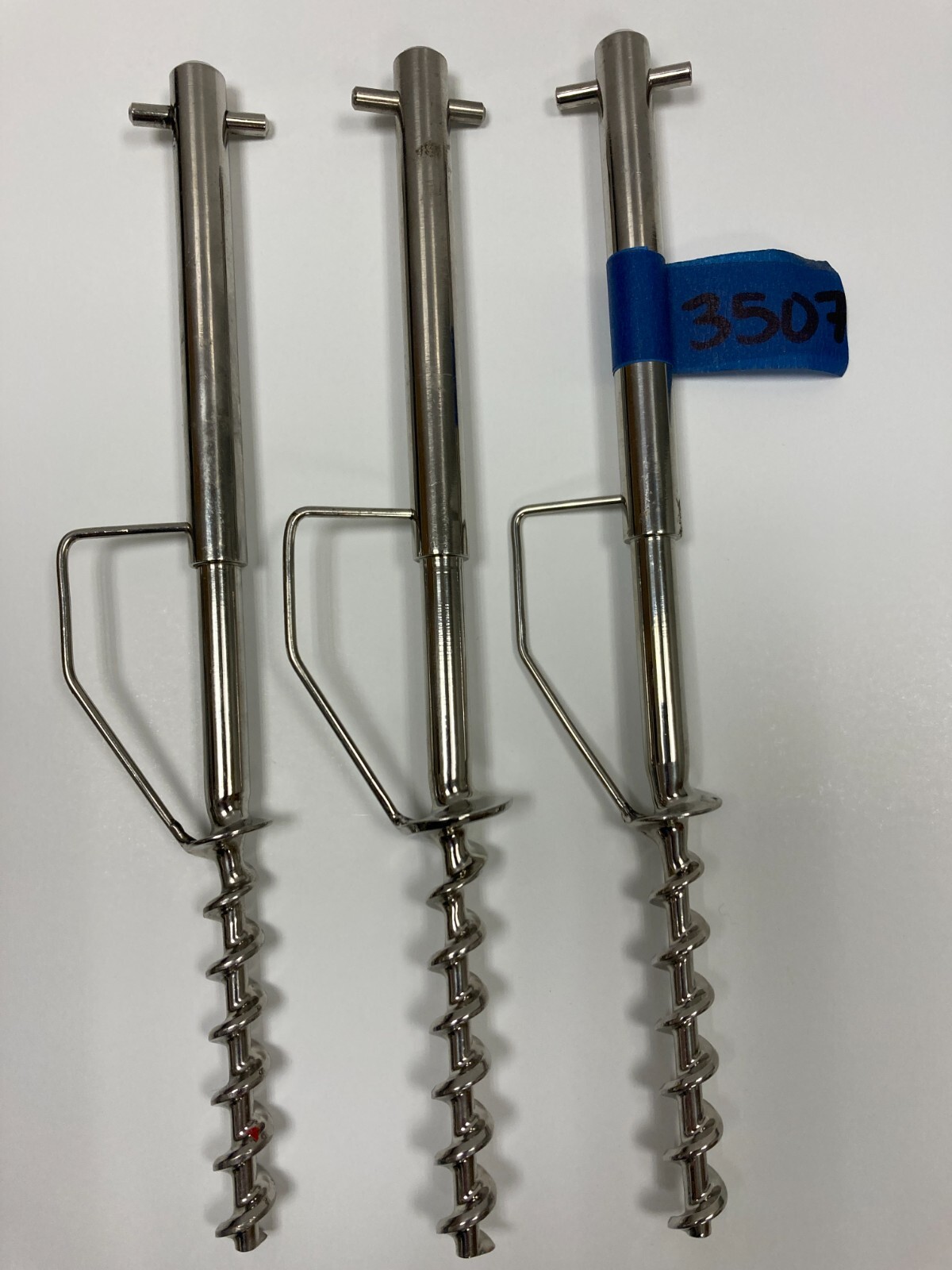 1 NEW SS Auger AF-8 w/ Angle Scraper for All-Fill & Mateer Powder ...