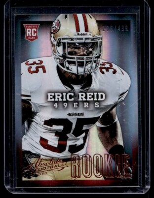 2013 Panini Absolute Eric Reid Rookie G59 /499 San Francisco 49ers #132 ...