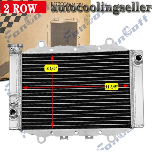 2-Row Aluminum Radiator Fits 2003-2013 Yamaha Grizzly 400 450 Kodiak ...